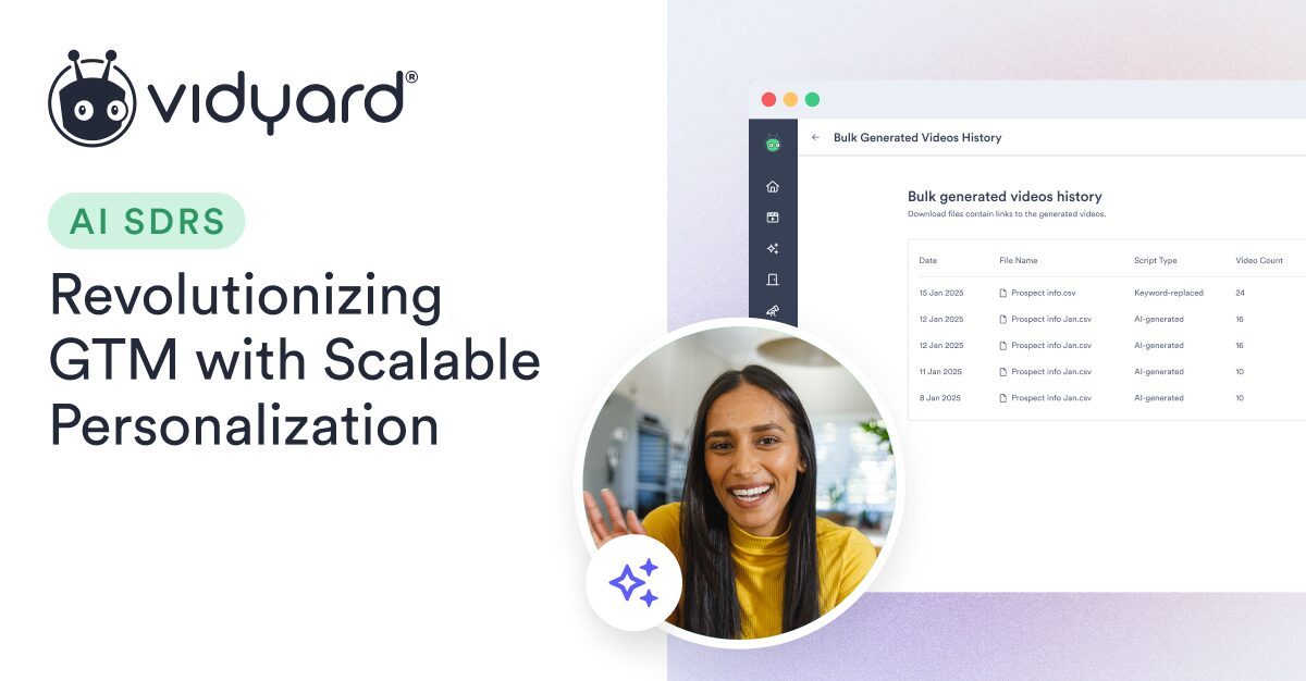 AI SDRs: Revolutionize GTM workflows with scalable personalization