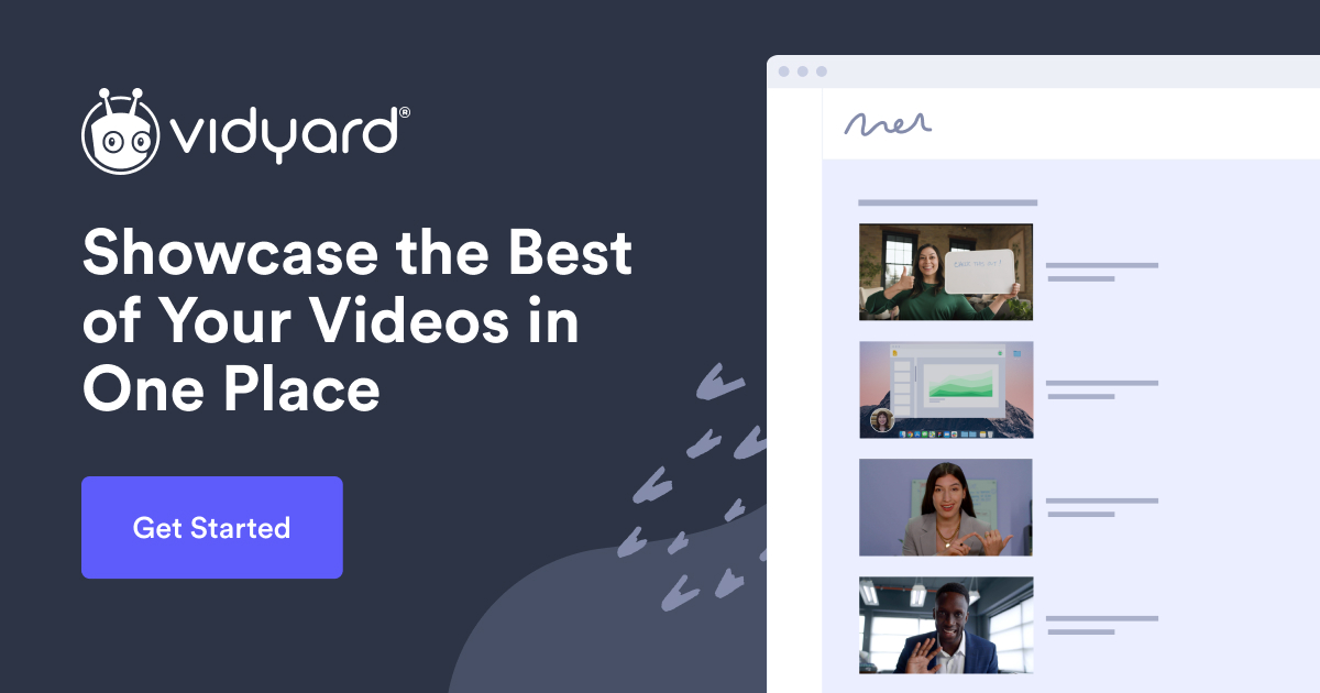 Vidyard Hubs: Showcase and Share Your Best Videos in One Place
