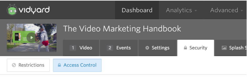 How to: Control Access to your Video and Restrict Video Sharing with ...