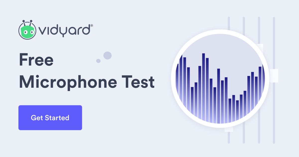 Free Online Mic Test | Check If Your Microphone Is Working - Vidyard